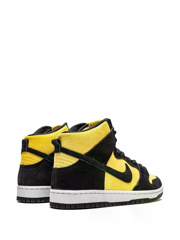 Nike Dunk High Pro Reverse Goldenrod Sneakers - Black