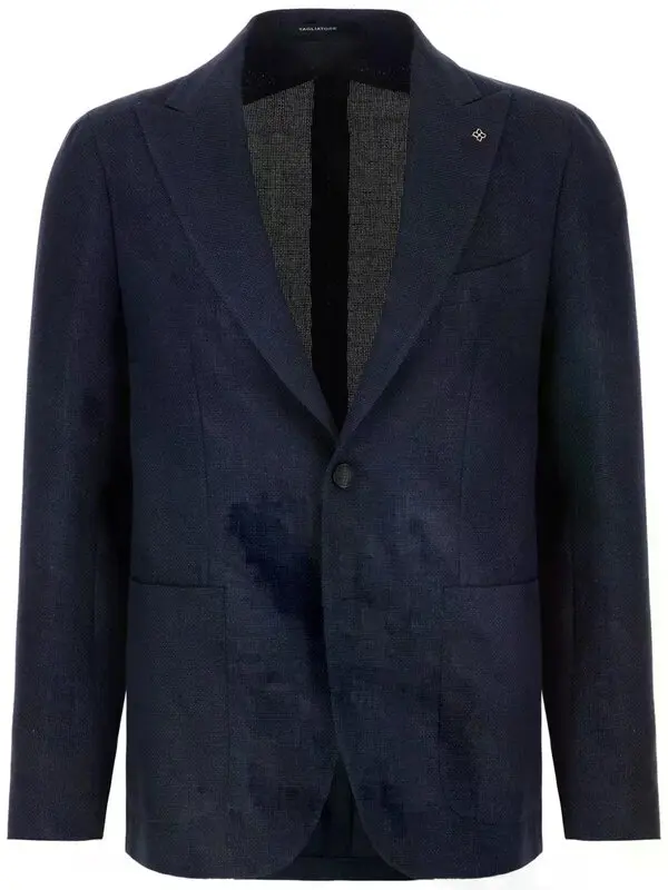 Tagliatore Single-breasted Blazer - Blue