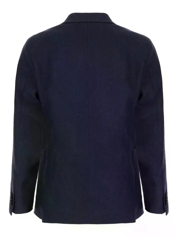 Tagliatore Single-breasted Blazer - Blue
