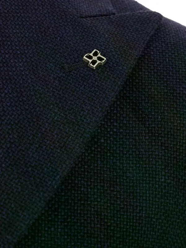 Tagliatore Single-breasted Blazer - Blue