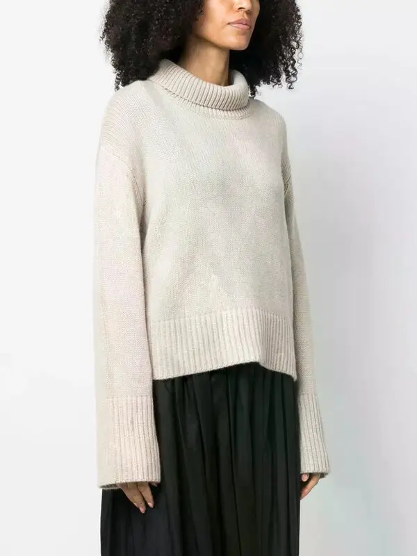 LISA YANG Roll-neck Cashmere Jumper