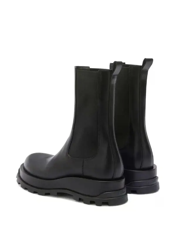 JIL SANDER Leather Chelsea Boots
