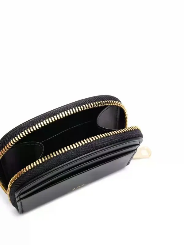 A.p.c. Demi-lune Mini Compact Wallet