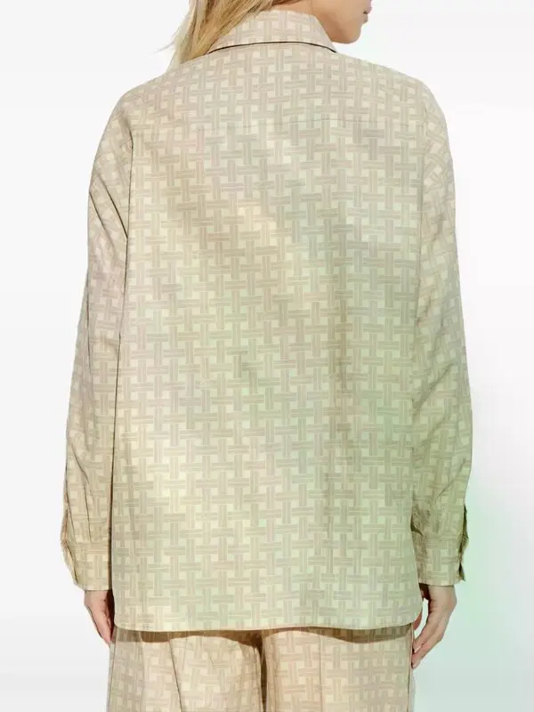 Kenzo Cotton-blend Graphic Shirt