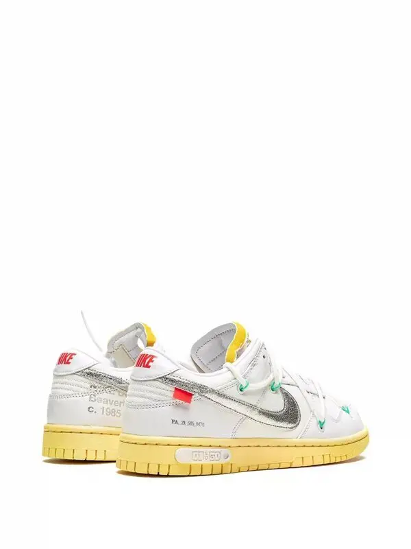 Nike X Off White Dunk Low Lot 01 Sneakers
