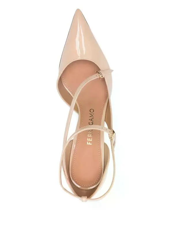 FERRAGAMO 70mm Strappy Pumps - Neutrals