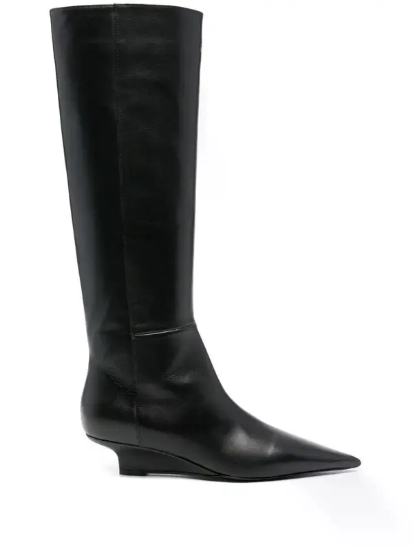 TOTEME 40mm Leather Knee Boots