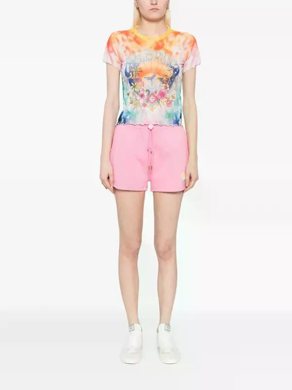 Casablanca Printed Mesh T-shirt