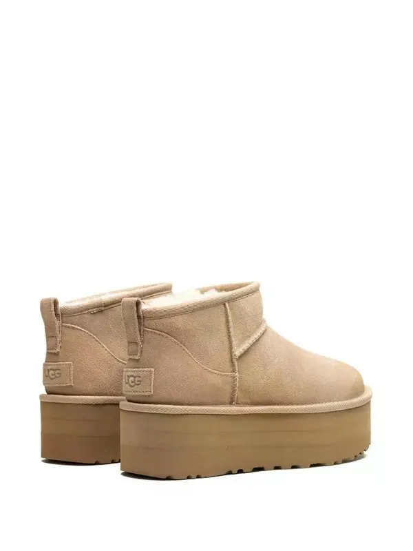 UGG Classic Ultra Mini Platform Boots - Neutrals