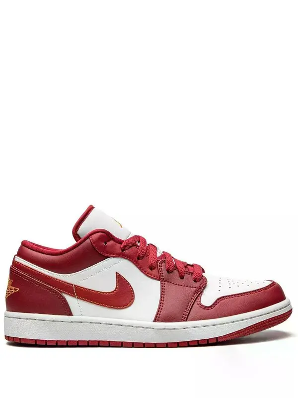 JORDAN 1 Low Cardinal Sneakers - Red