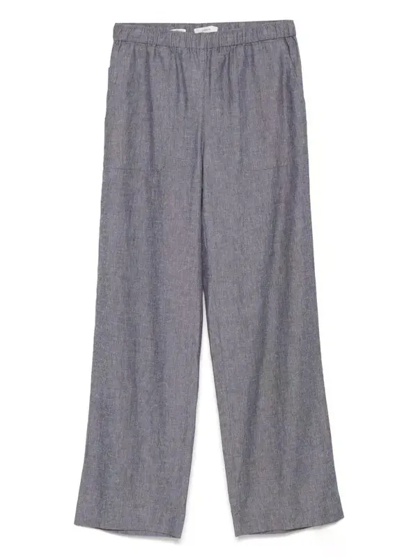 Vince Elasticated-waist Trousers - Blue
