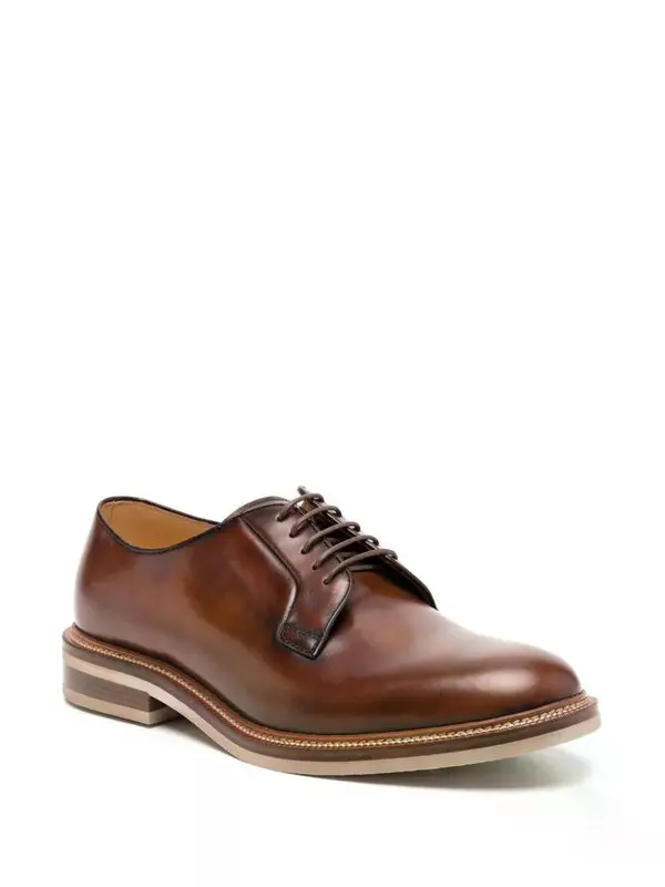 Brunello Cucinelli Calfskin Derby Shoes