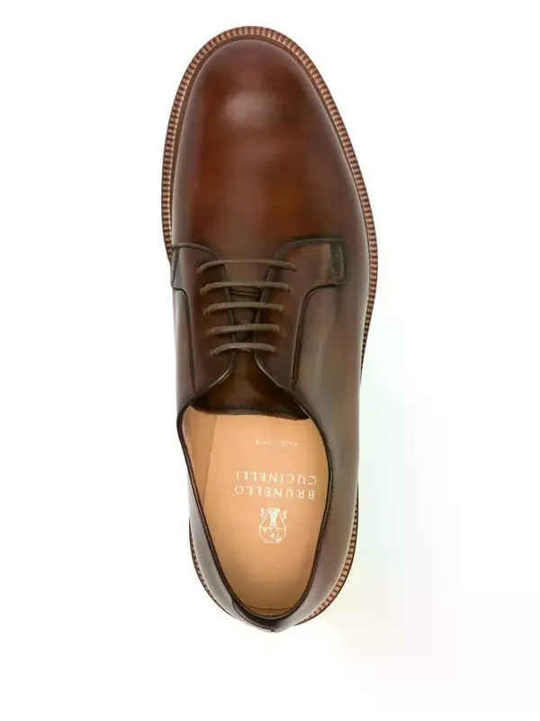 Brunello Cucinelli Calfskin Derby Shoes