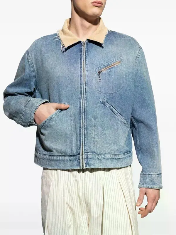 MAISON MARGIELA Denim Bomber Jacket