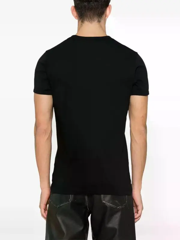 COURREGES Logo-appliqué T-shirt