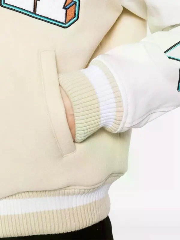 Off-White Tunderbolt Bomber Jacket - Neutrals