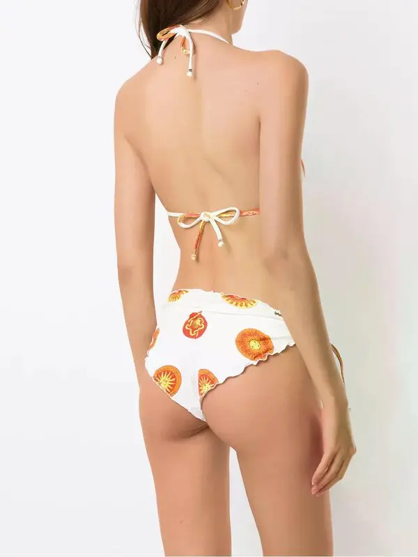 AMIR SLAMA Printed Bikini Set
