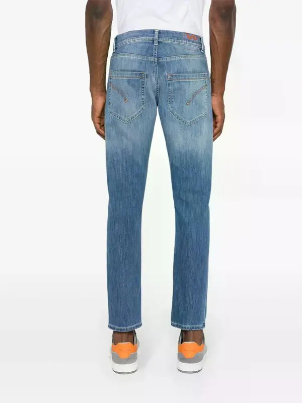 DONDUP Mius Low-rise Slim-fit Jeans