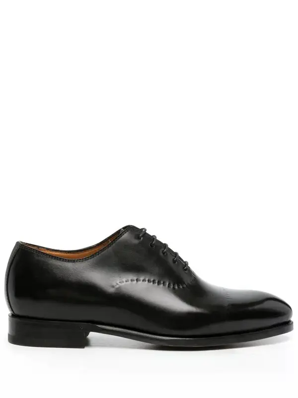 Bontoni Lace-up Leather Oxford Shoes