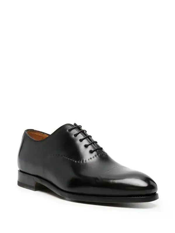 Bontoni Lace-up Leather Oxford Shoes