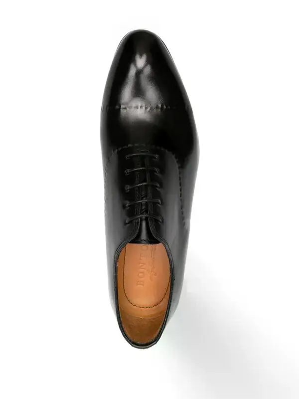 Bontoni Lace-up Leather Oxford Shoes