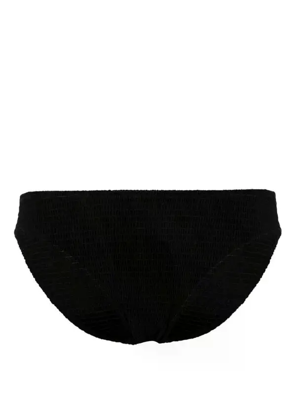 TOTEME Mid-rise Smocked Bikini Bottom