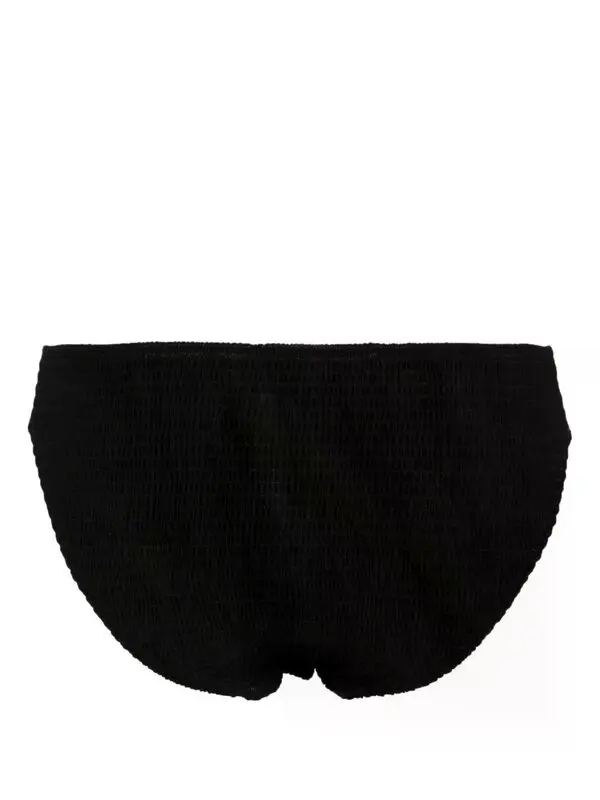 TOTEME Mid-rise Smocked Bikini Bottom