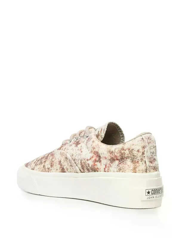 CONVERSE X John Elliott Skid Grip Platform Sneakers - Neutrals
