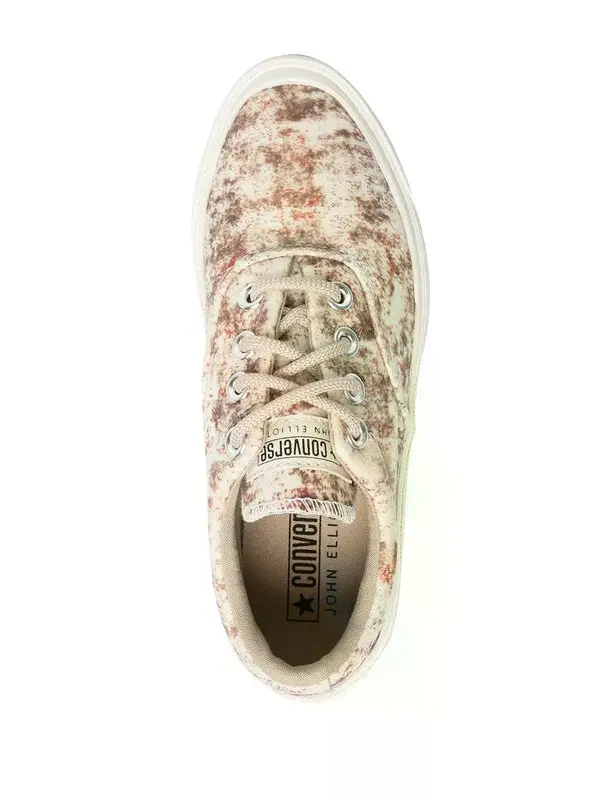 CONVERSE X John Elliott Skid Grip Platform Sneakers - Neutrals
