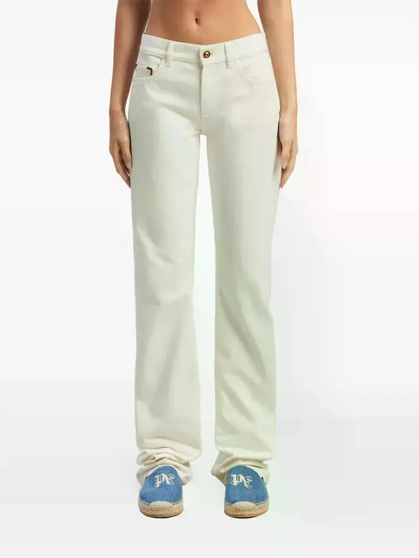 Palm Angels Monogram Straight-leg Jeans