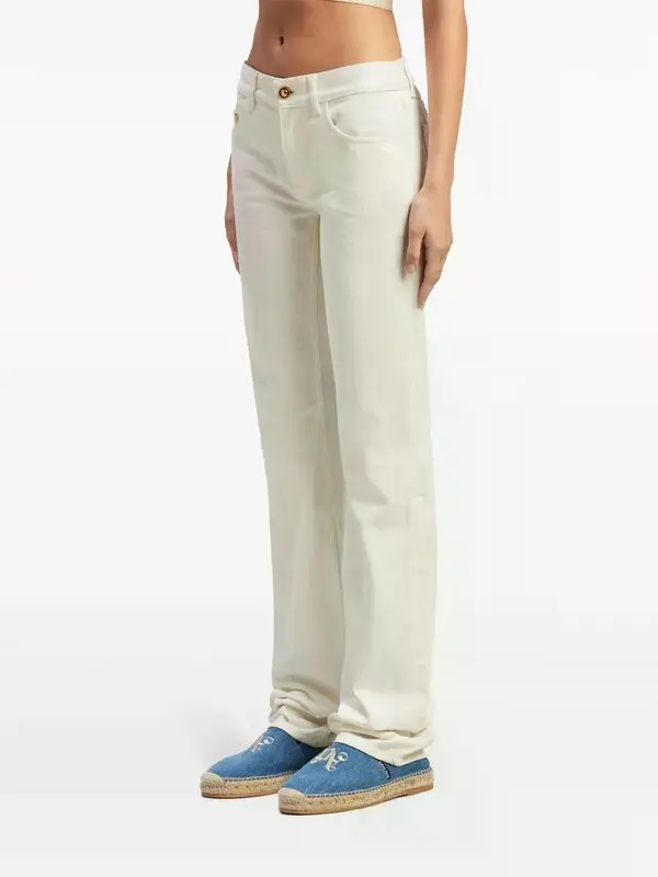 Palm Angels Monogram Straight-leg Jeans