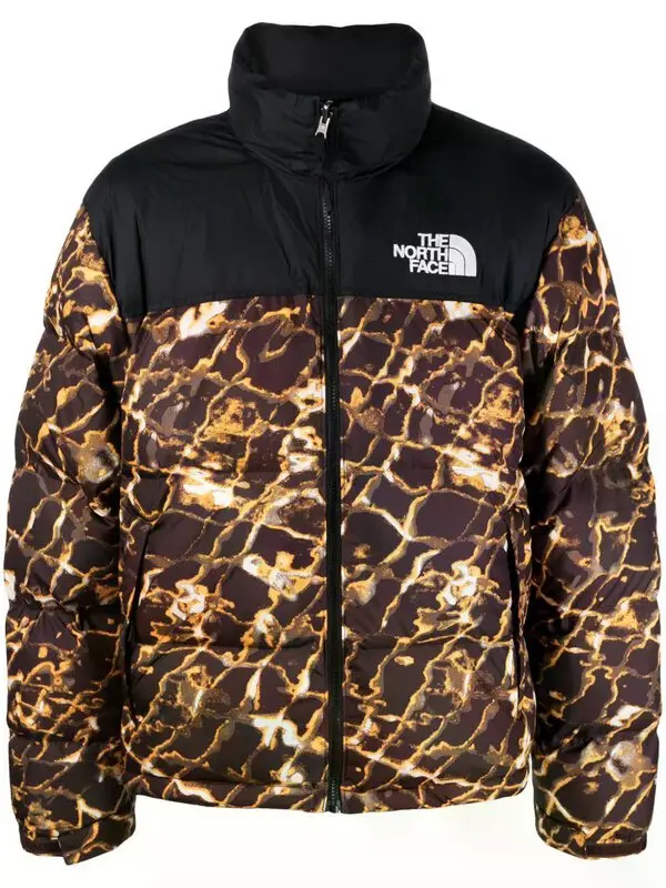The North Face Abstract-pattern Print Padded Jacket