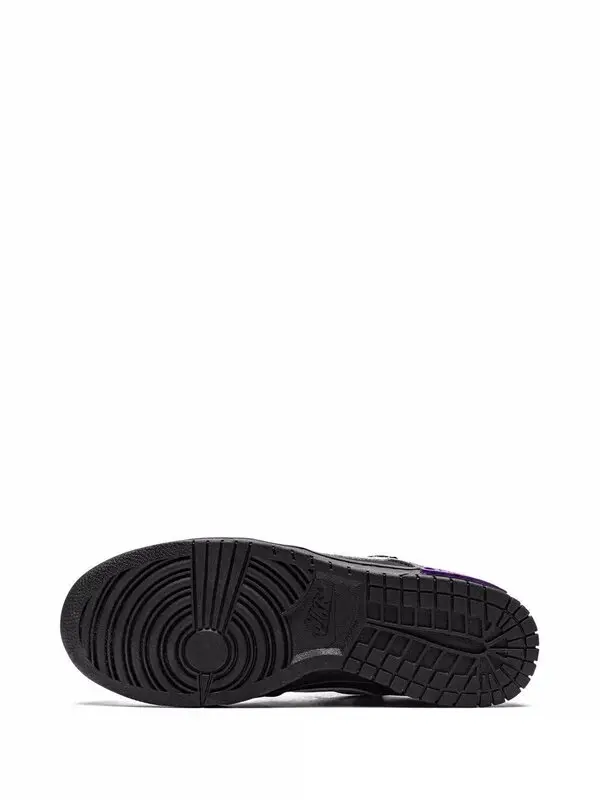 Nike X Off White Dunk Low Lot 50 Sneakers - Black