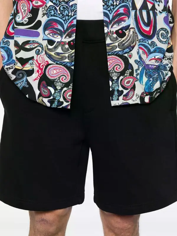Dsquared2 Rubberised-logo Shorts