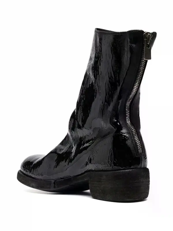 Guidi High-shine Ankle Boots
