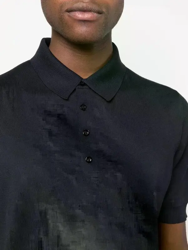 GOES BOTANICAL Merino-wool Polo Shirt