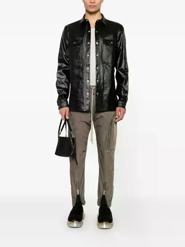 Rick Owens Coated Overshirt