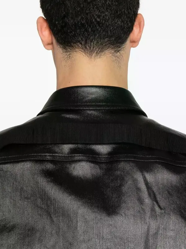 Rick Owens Coated Overshirt