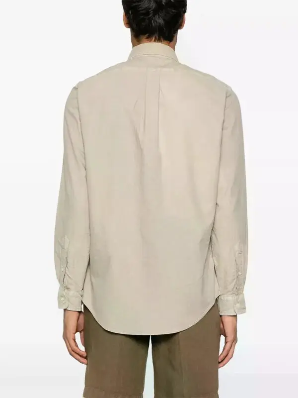 Polo Ralph Lauren Embroidered-logo Shirt - Neutrals