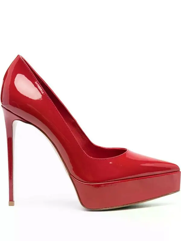 LE SILLA Uma 125mm Patent-leather Pumps