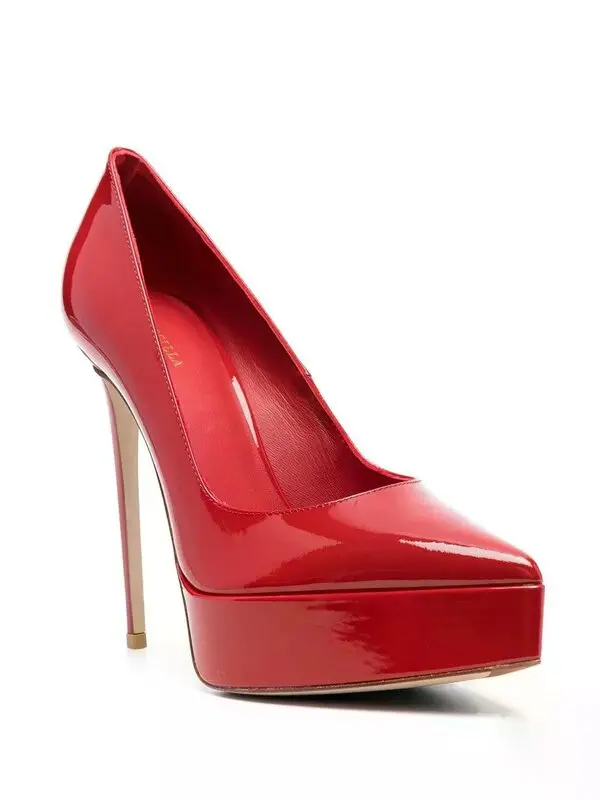 LE SILLA Uma 125mm Patent-leather Pumps