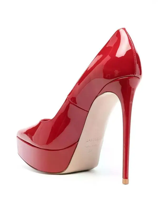 LE SILLA Uma 125mm Patent-leather Pumps