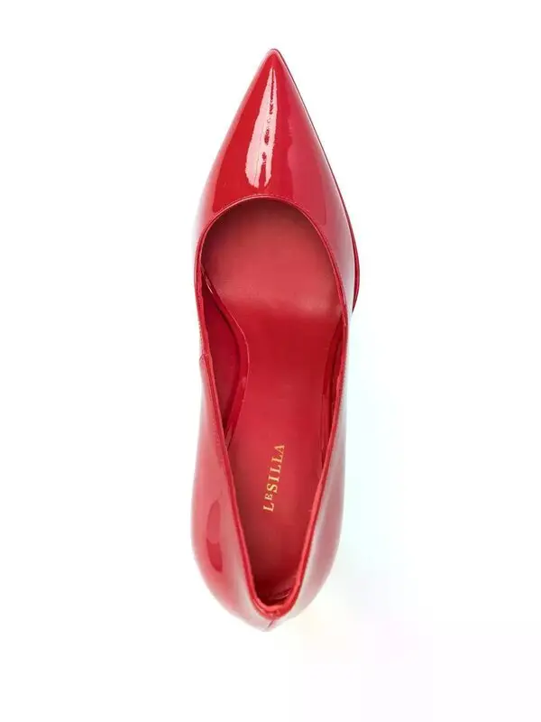 LE SILLA Uma 125mm Patent-leather Pumps