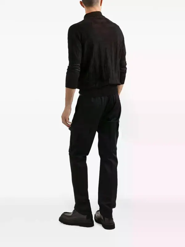 Dolce & Gabbana Logo-jacquard Polo Shirt