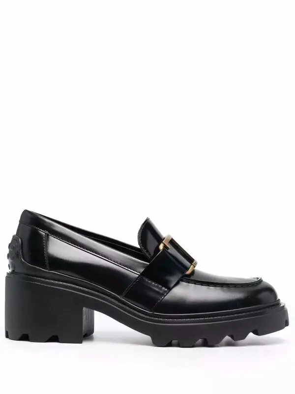 TOD'S Logo-plaque 60mm Loafers