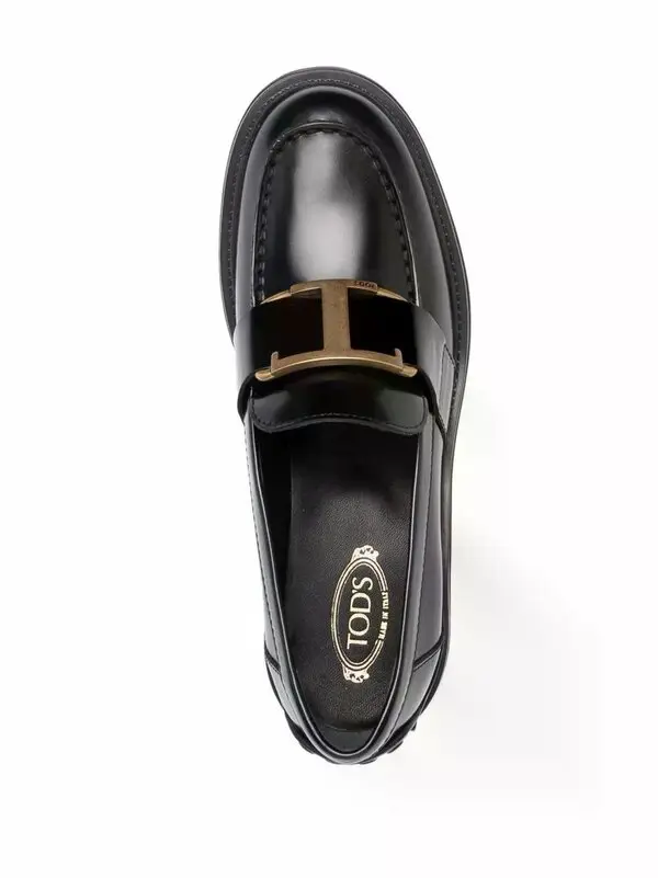TOD'S Logo-plaque 60mm Loafers
