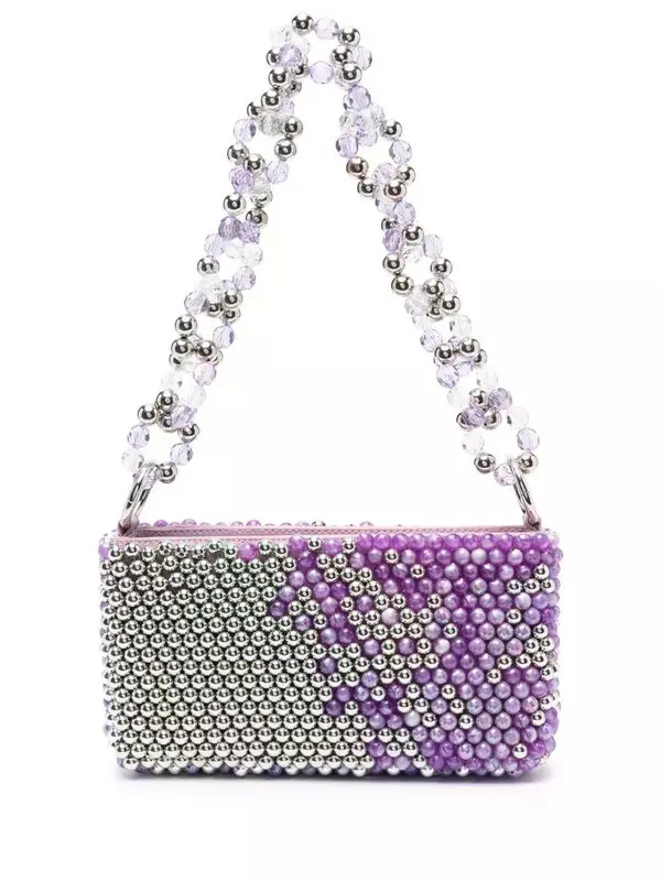 Germanier Bead-embellished Shoulder Bag