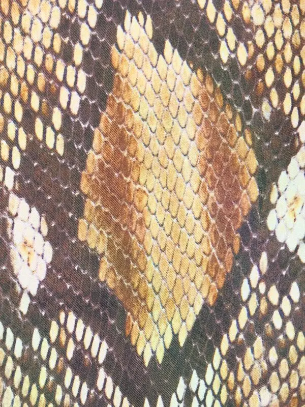 Roberto Cavalli Snakeskin-print Trousers