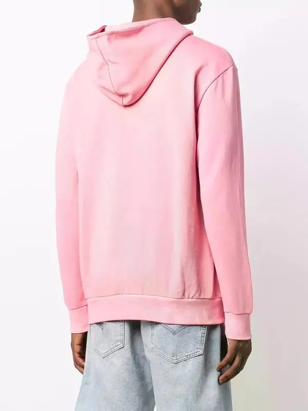 HIDE&JACK Logo-print Pullover Hoodie - Pink