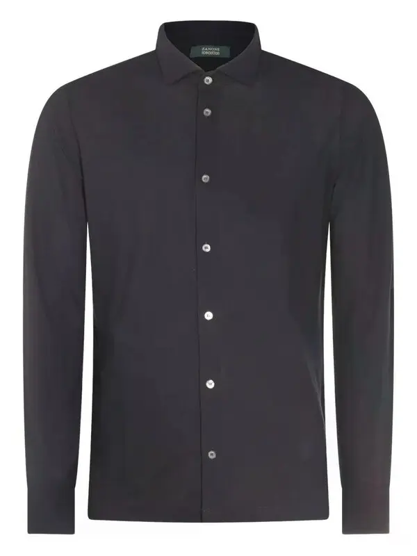 ZANONE Button-up Shirt - Blue